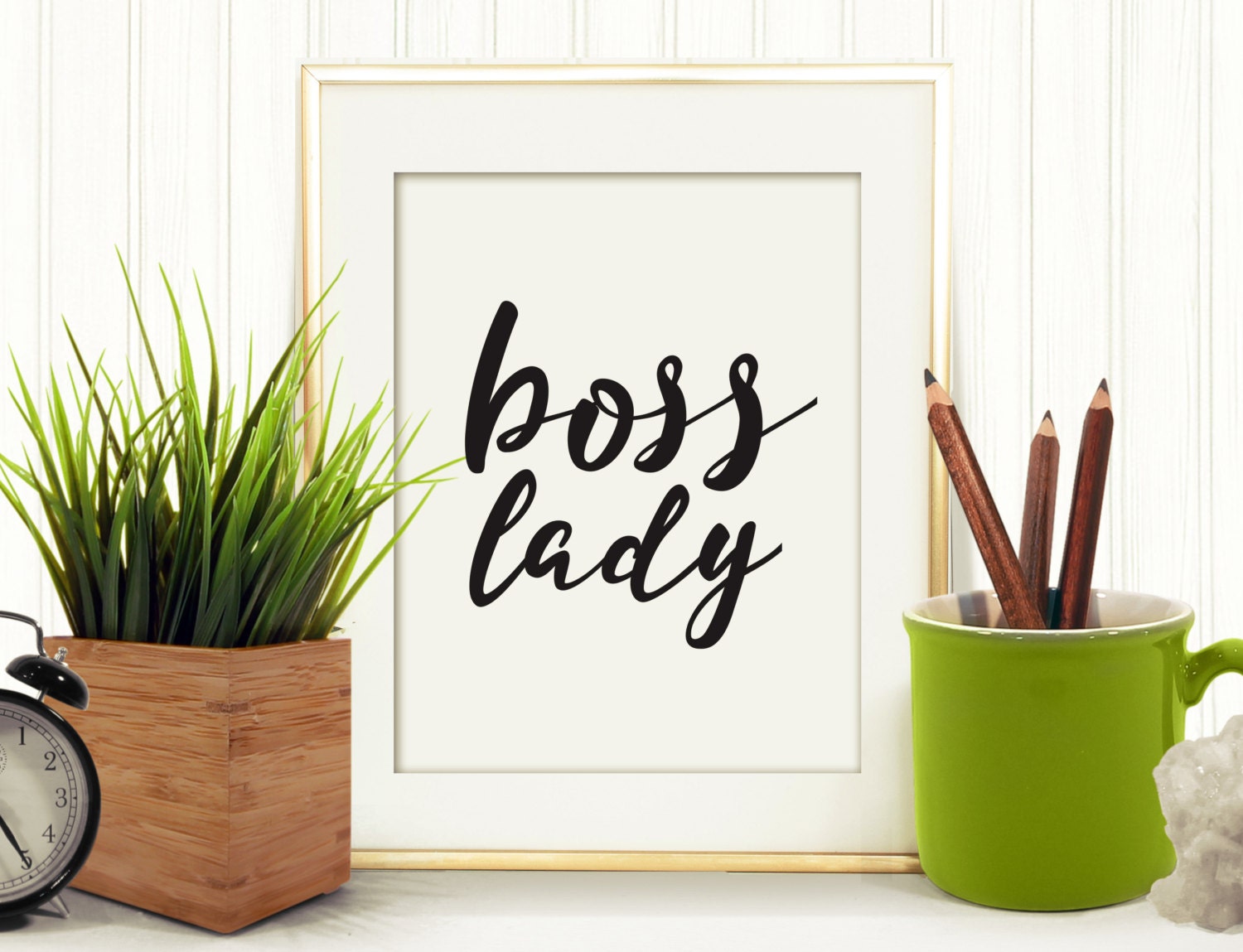 Boss Lady Printable Office Art Printable Art Wall Décor - Etsy