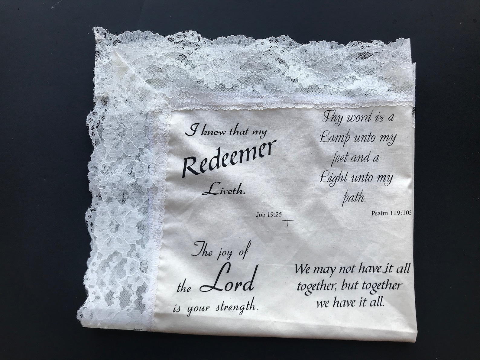 Church Scarf/prayer Cloth - Scriptures and Words of Encouragement - Etsy