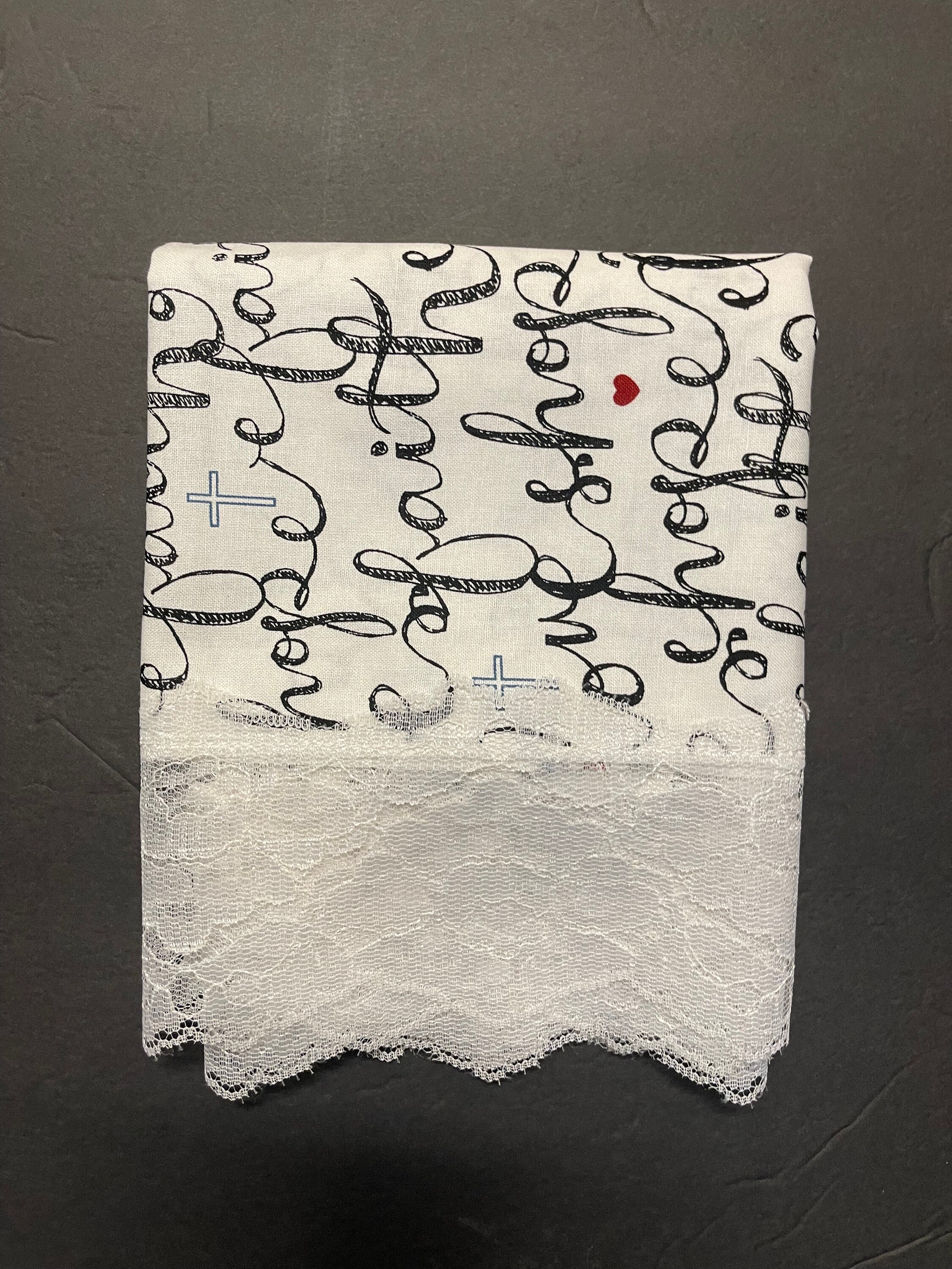 Church Scarf/prayer Cloth - Faith, Hope & Love - Etsy