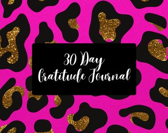Digital Download and Printable 30 Day Gratitude Journal - Etsy