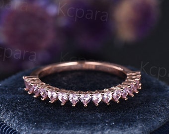 Heart Wedding Band - Etsy