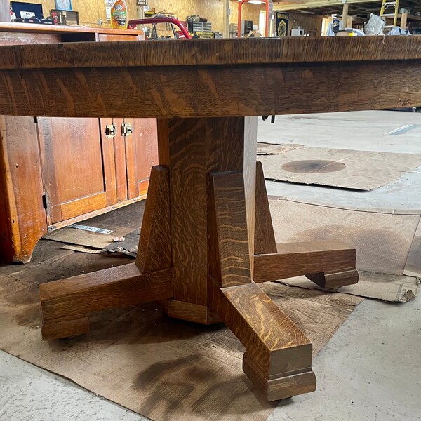Oak Dining Table - Etsy