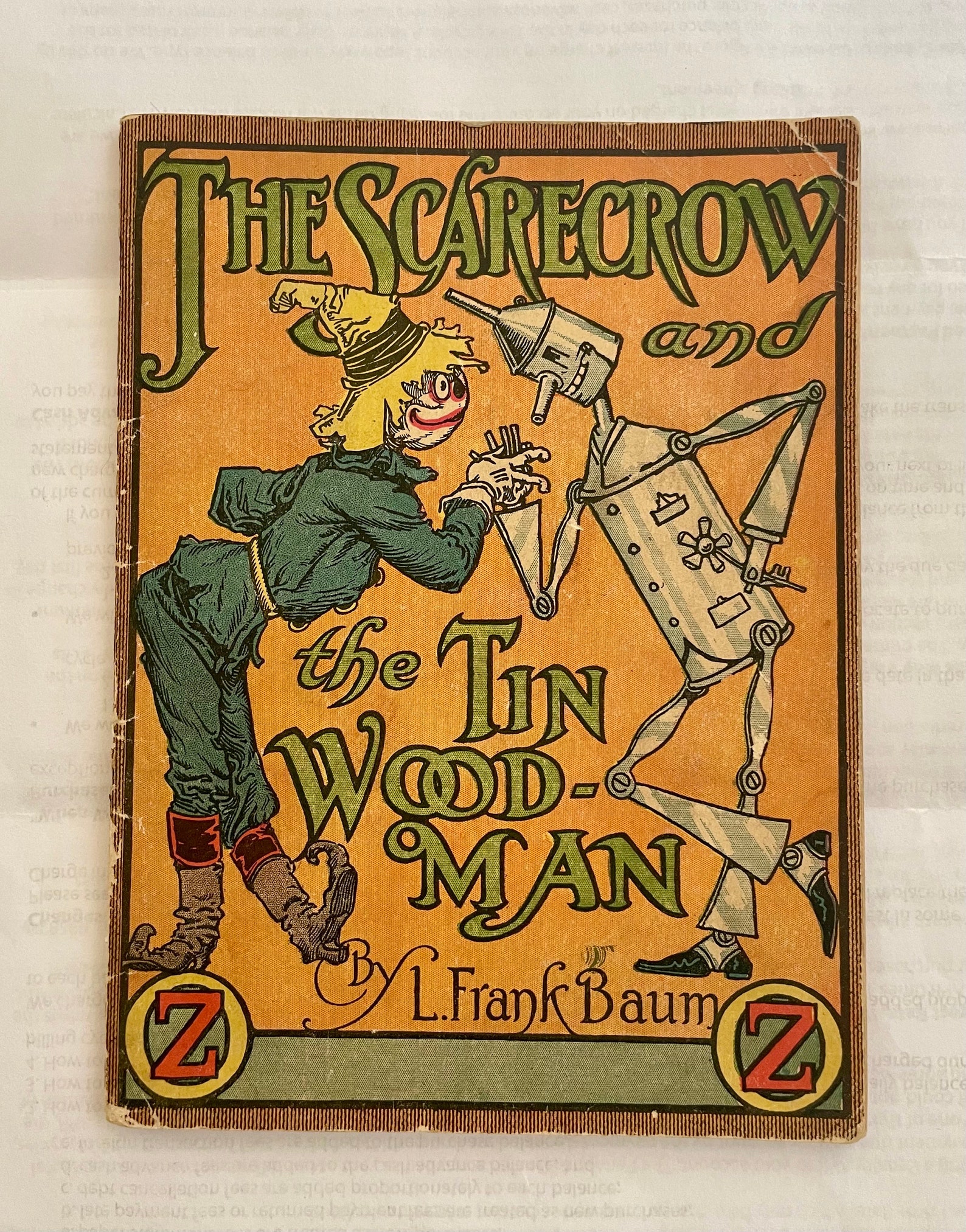 The Scarecrow and the Tin-woodman by L. Frank Baum - Etsy