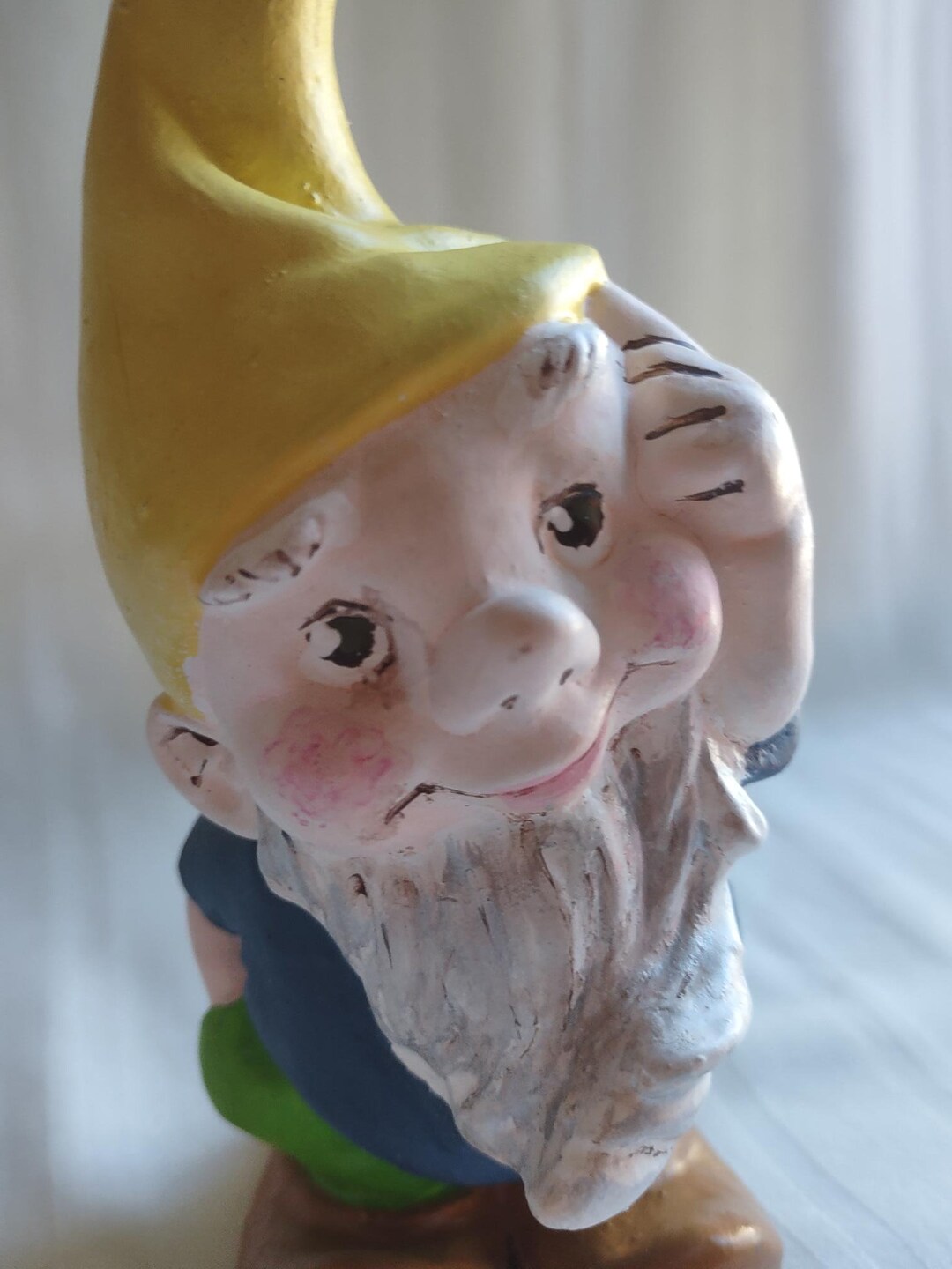 Cement Garden Gnome-thinking - Etsy