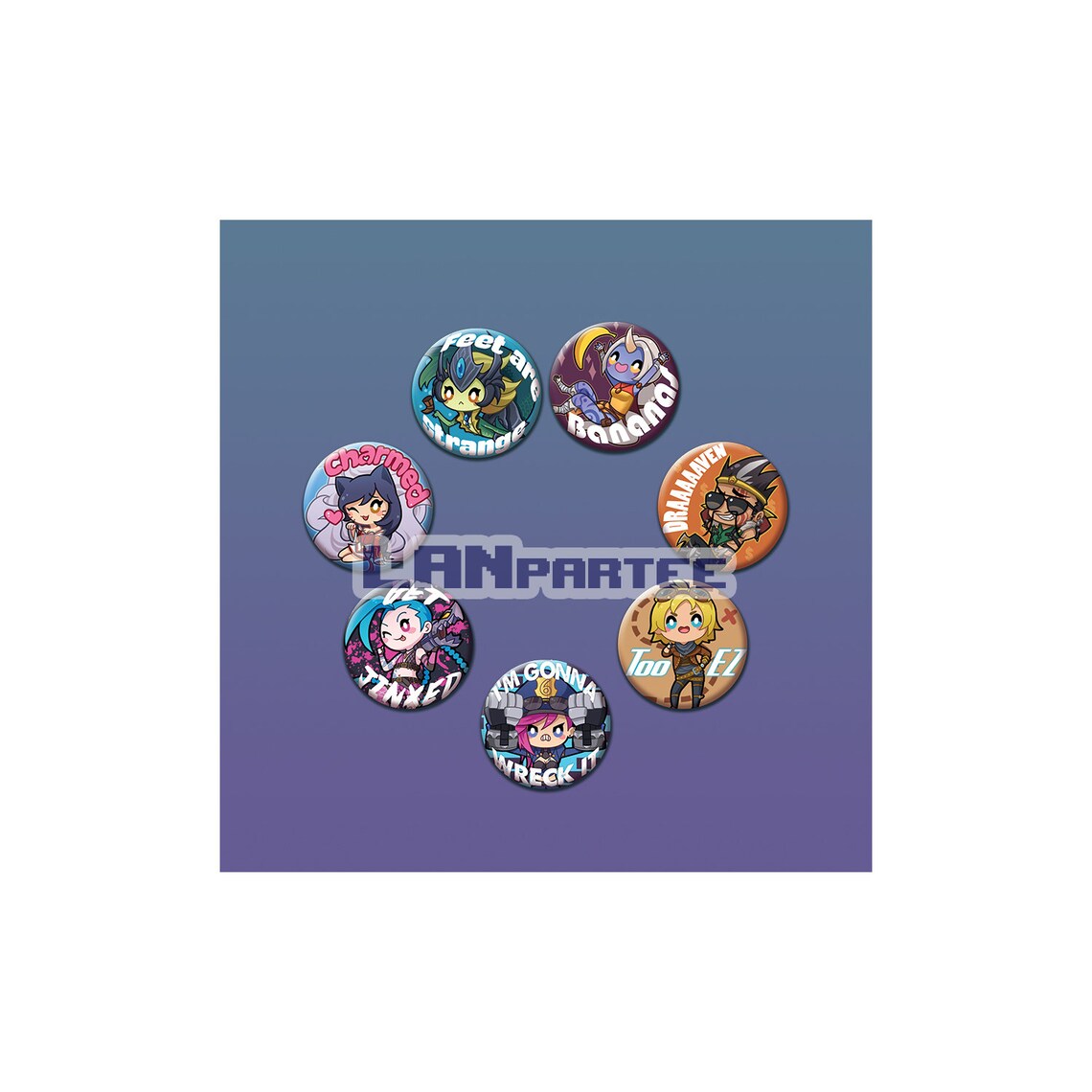 League of Legends Buttons - Etsy