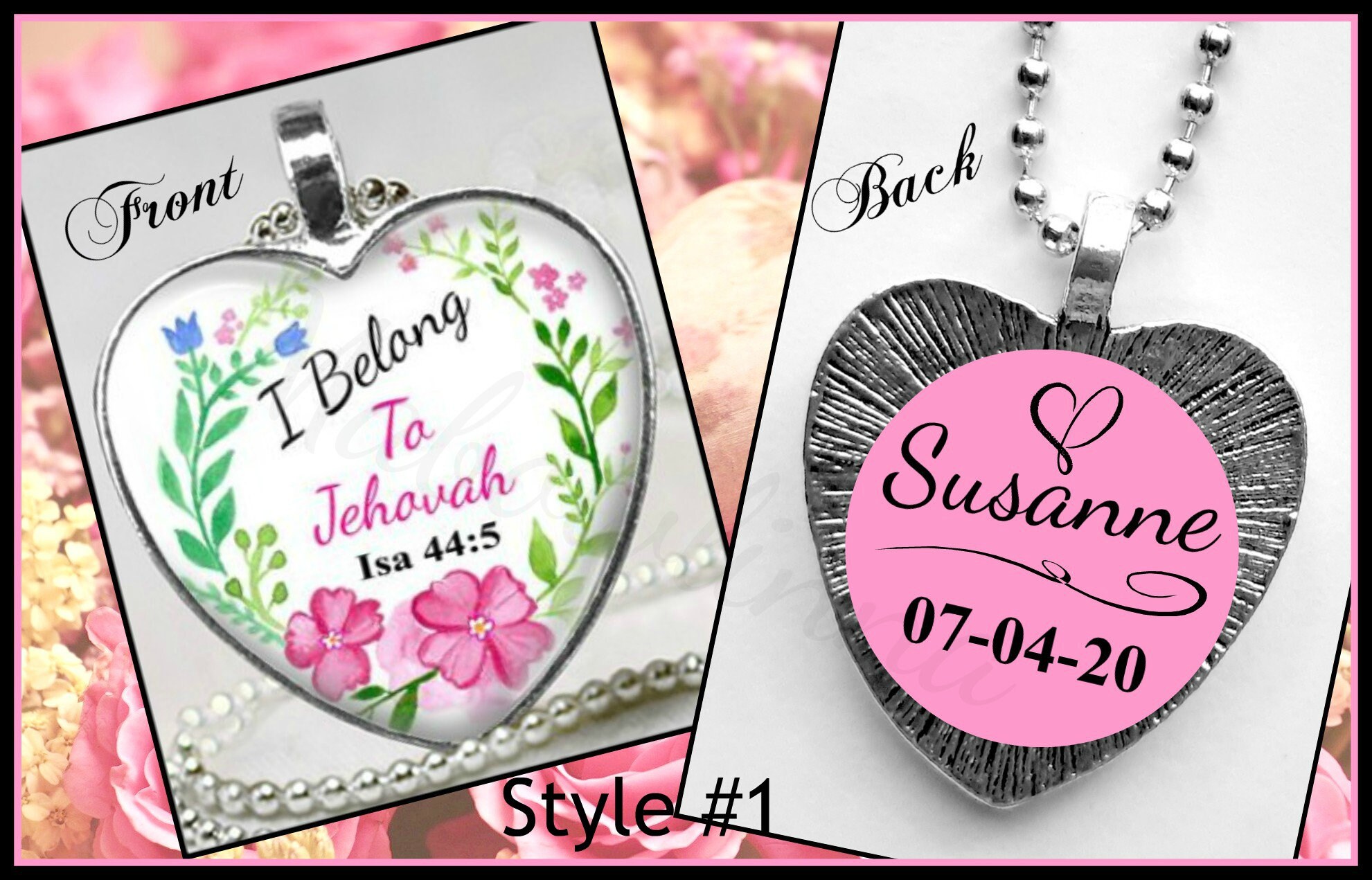 JW Baptism Gift i Belong to Jehovah pink - Etsy