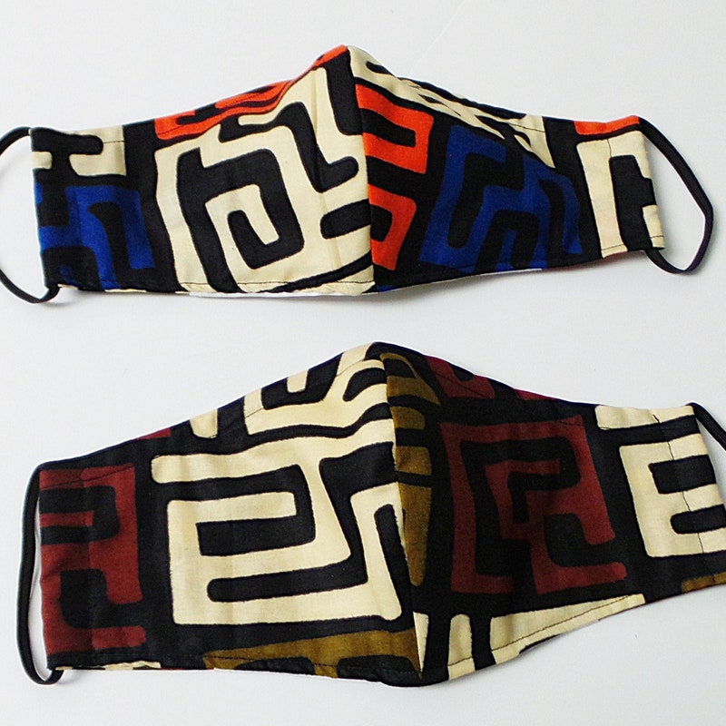 African Face Mask - Etsy