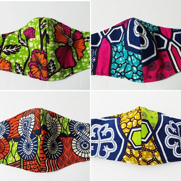 African Face Mask - Etsy