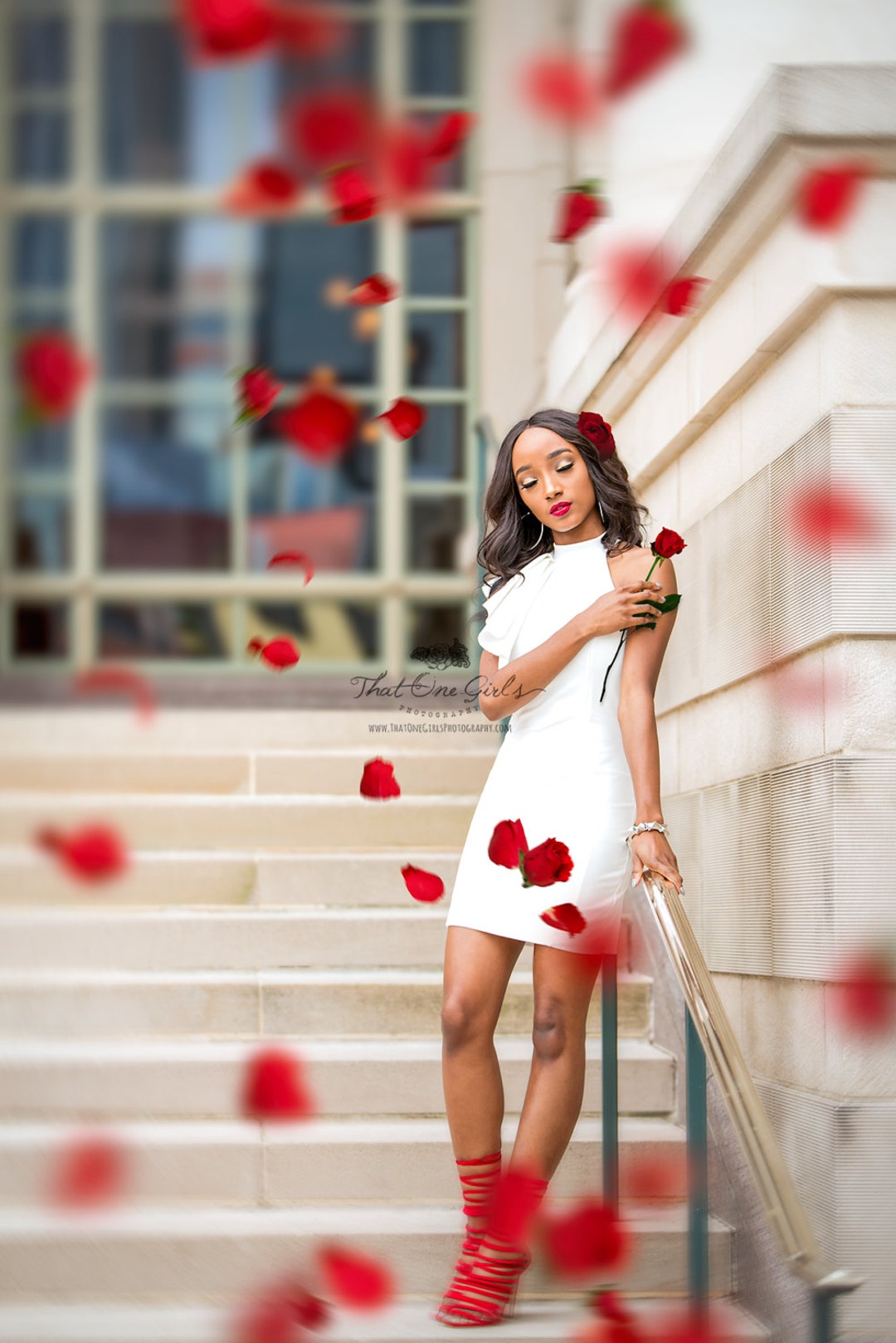 Bright Red Rose Pngs / Rose Overlay / Digital Roses - Etsy