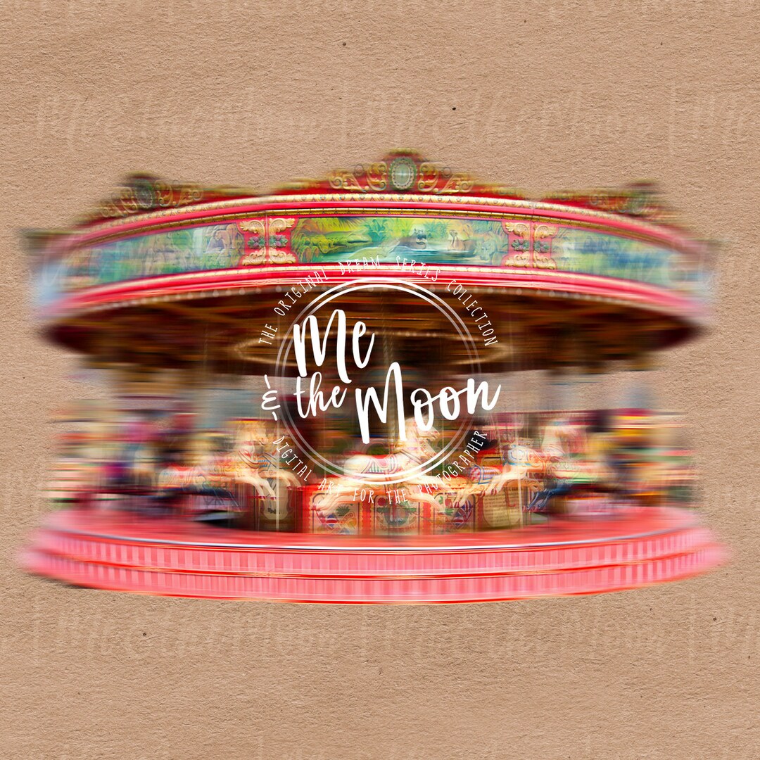 CAROUSEL Fantasy / PNG / Overlay / Design Element - Etsy