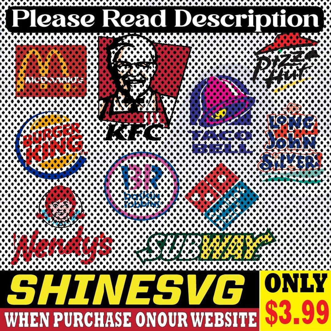 Bundle 10 Files Logo Brand Bundle Brand Logo Svg Fashion - Etsy