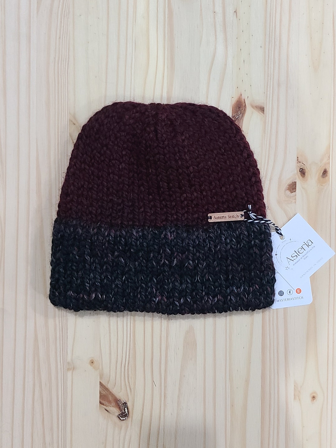 Colorblock Hat, Winter Hat, Wintet Toque, Winter Beanie, Men's Hat ...