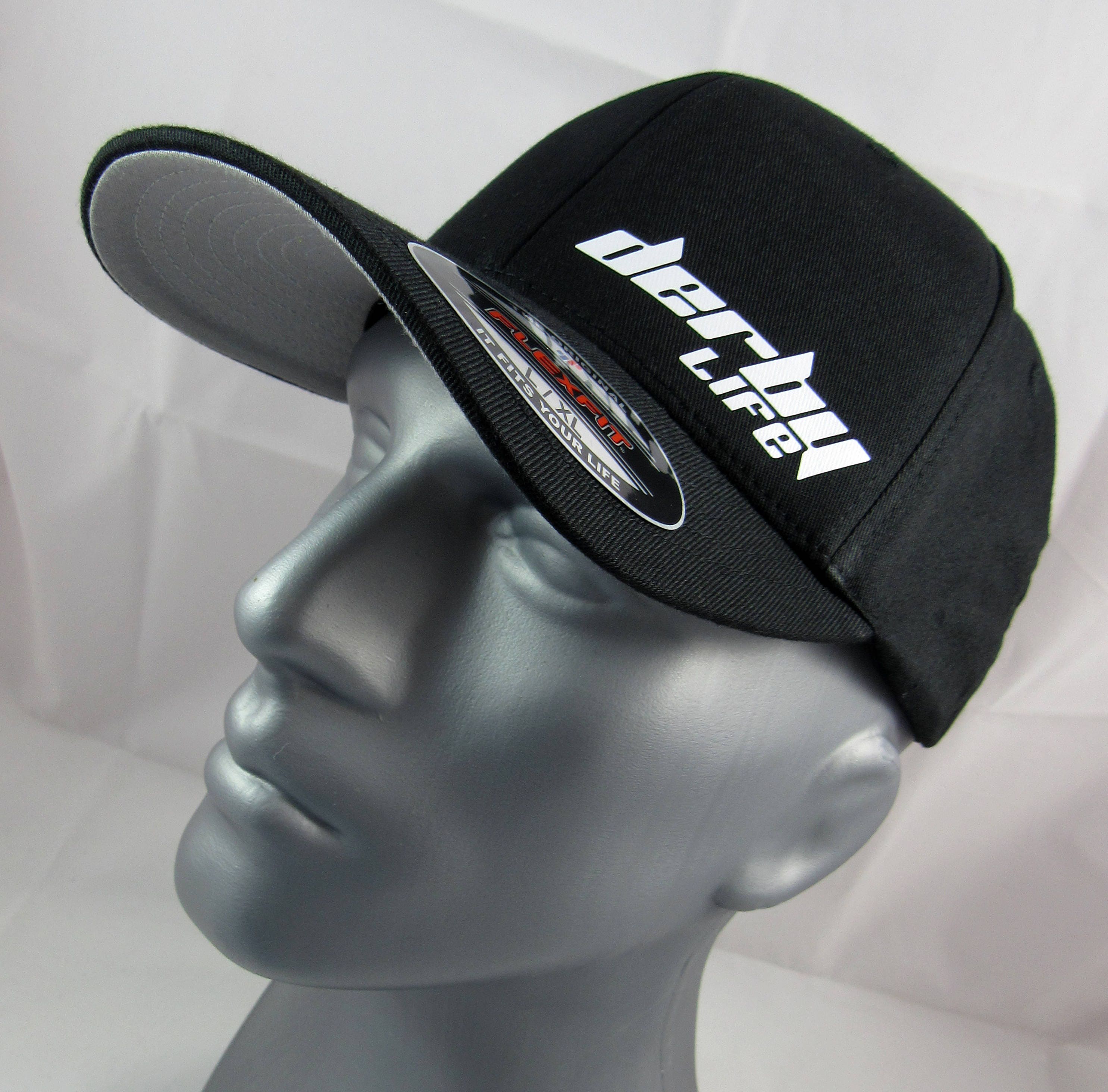 Derby Life Flex-fit Custom Fitted Hat, Demolition Derby Cap, Racing ...