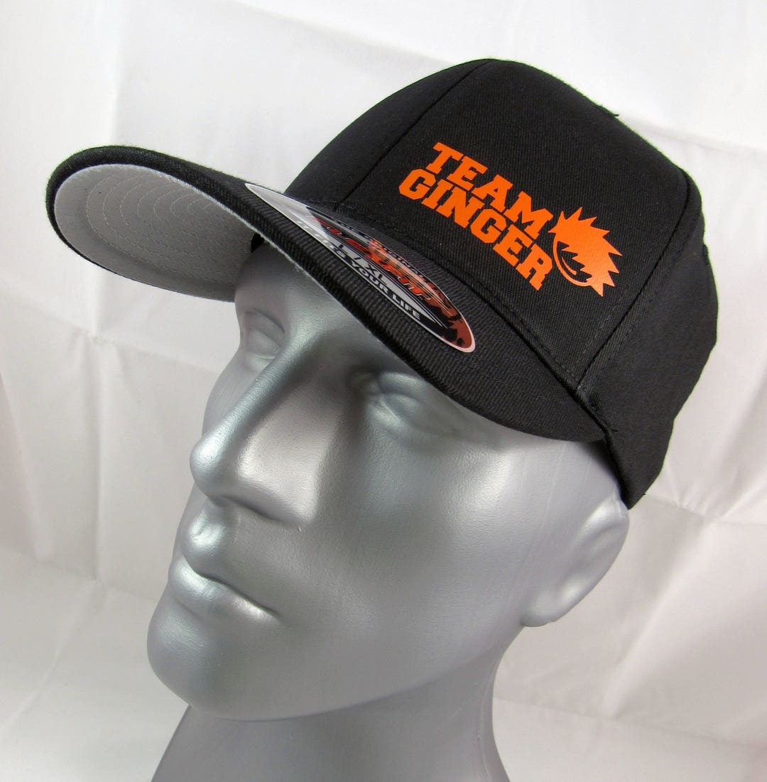 Team Ginger Flex-fit Hat: Redhead Apparel - Etsy