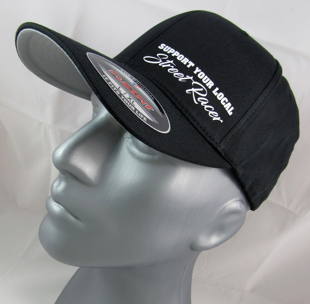 Support Local Street Racer Flexfit Hat - Drag Racing Gift - Etsy
