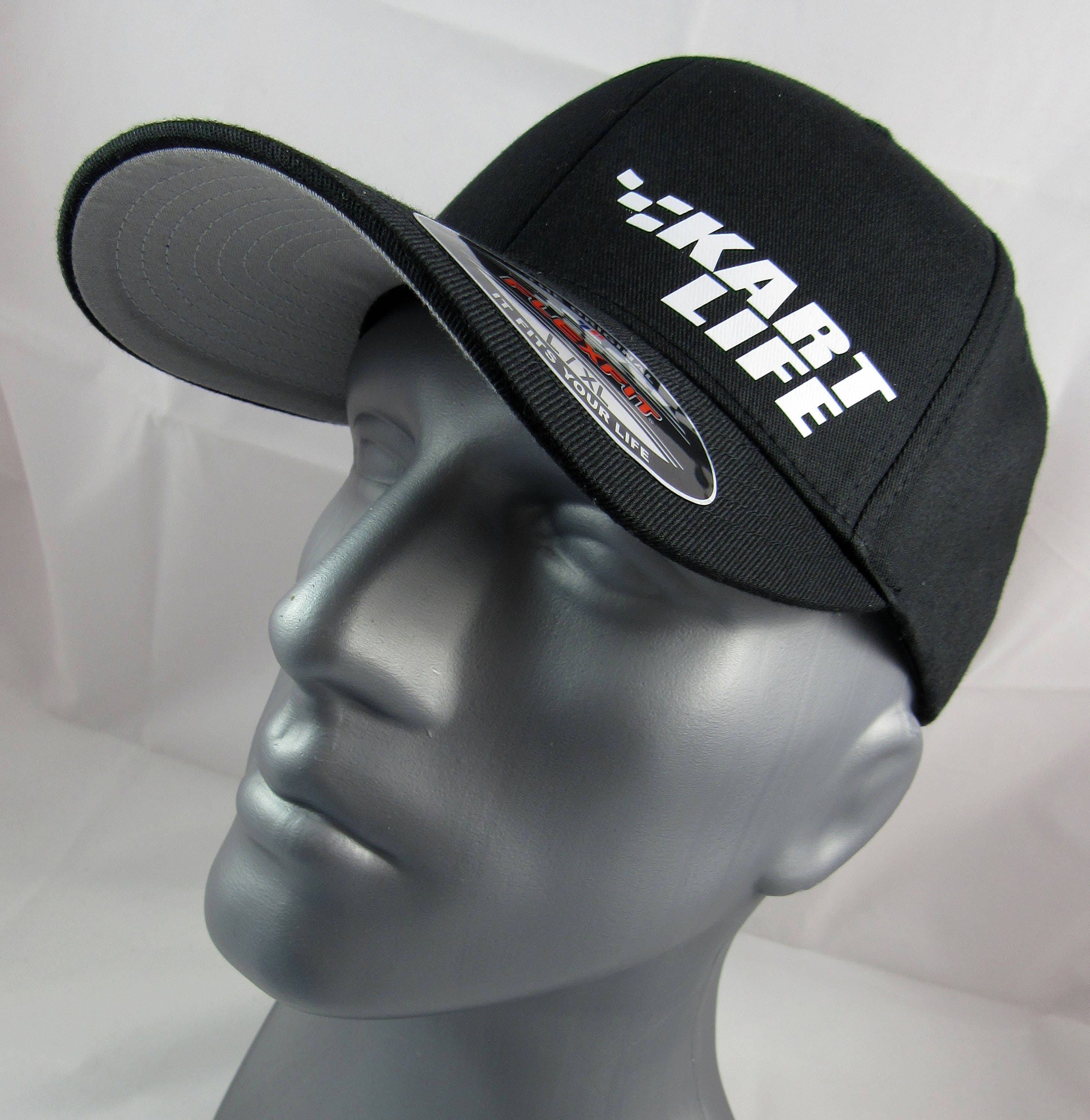 Kart Life Flex-fit Custom Fitted Hat, Racing Karts Cap, Kart Racing ...