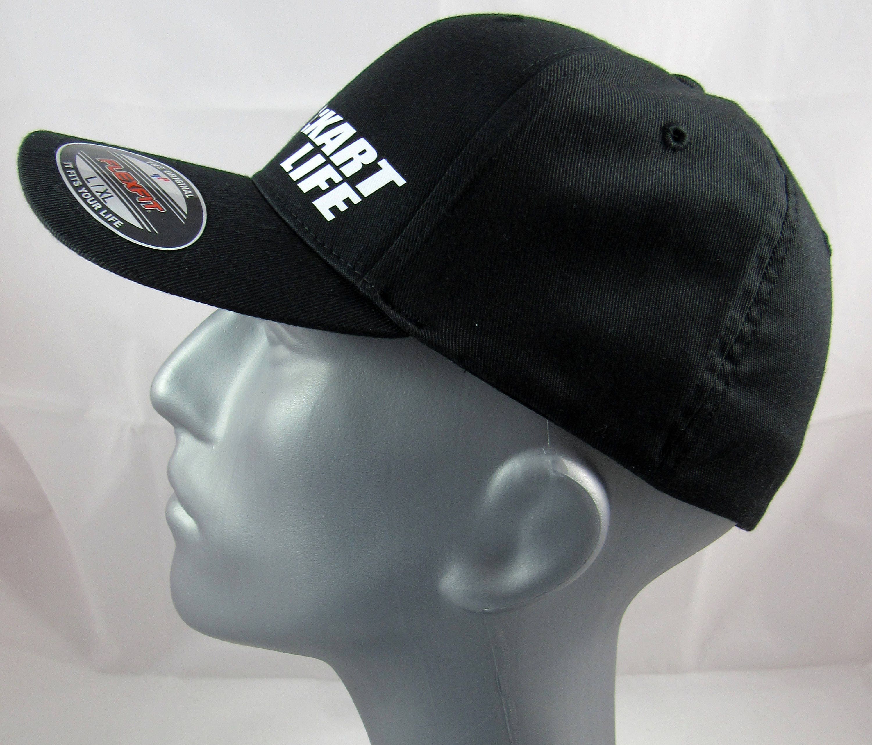 Kart Life Flex-fit Custom Fitted Hat, Racing Karts Cap, Kart Racing ...