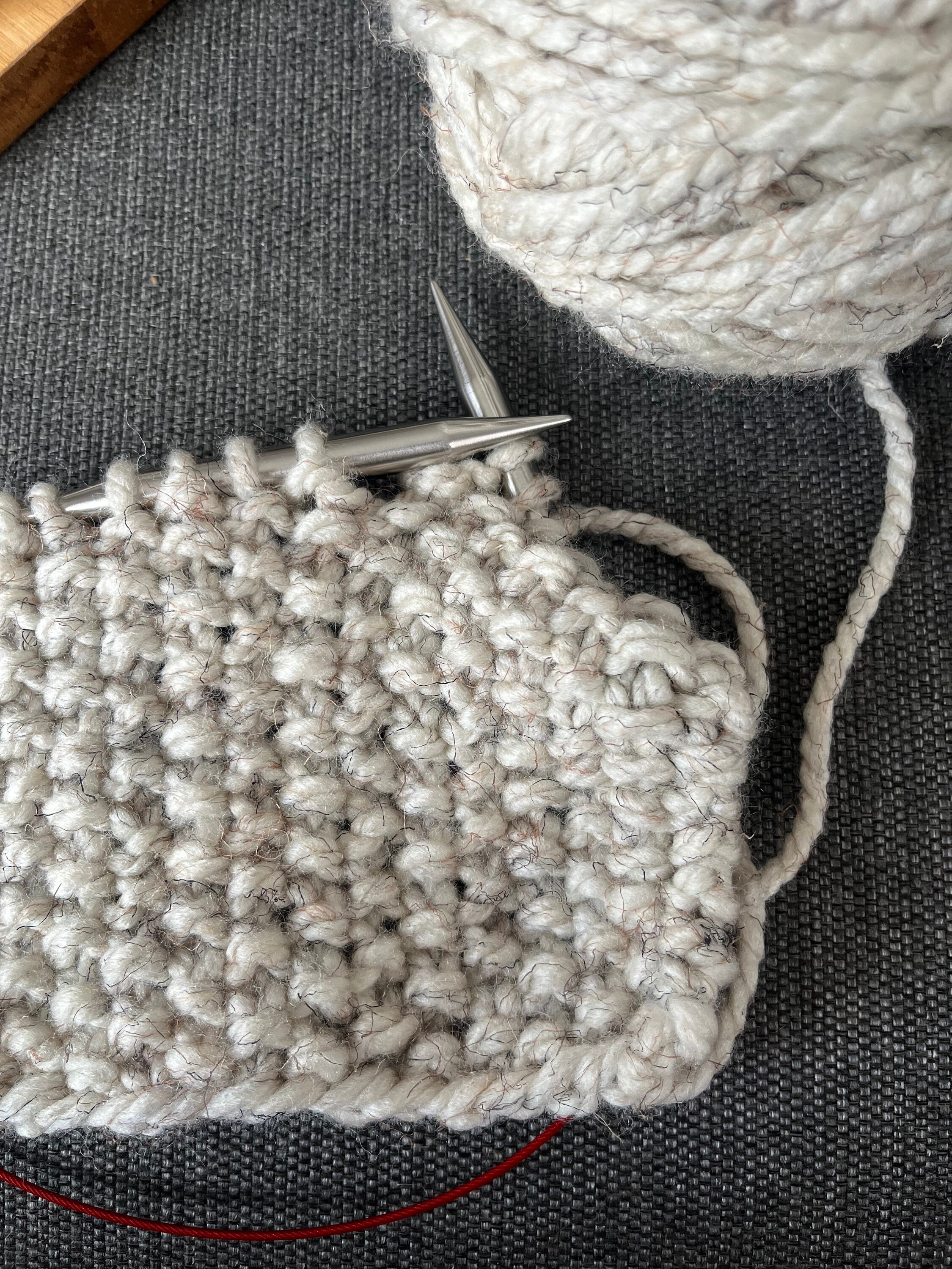 Seed Stitch Scarf Knitting Pattern: Easy Beginner Knit (PDF Pattern ...