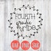 Fourth Grade Tribe SVG, Kids, School Quotes, First Day of School ...