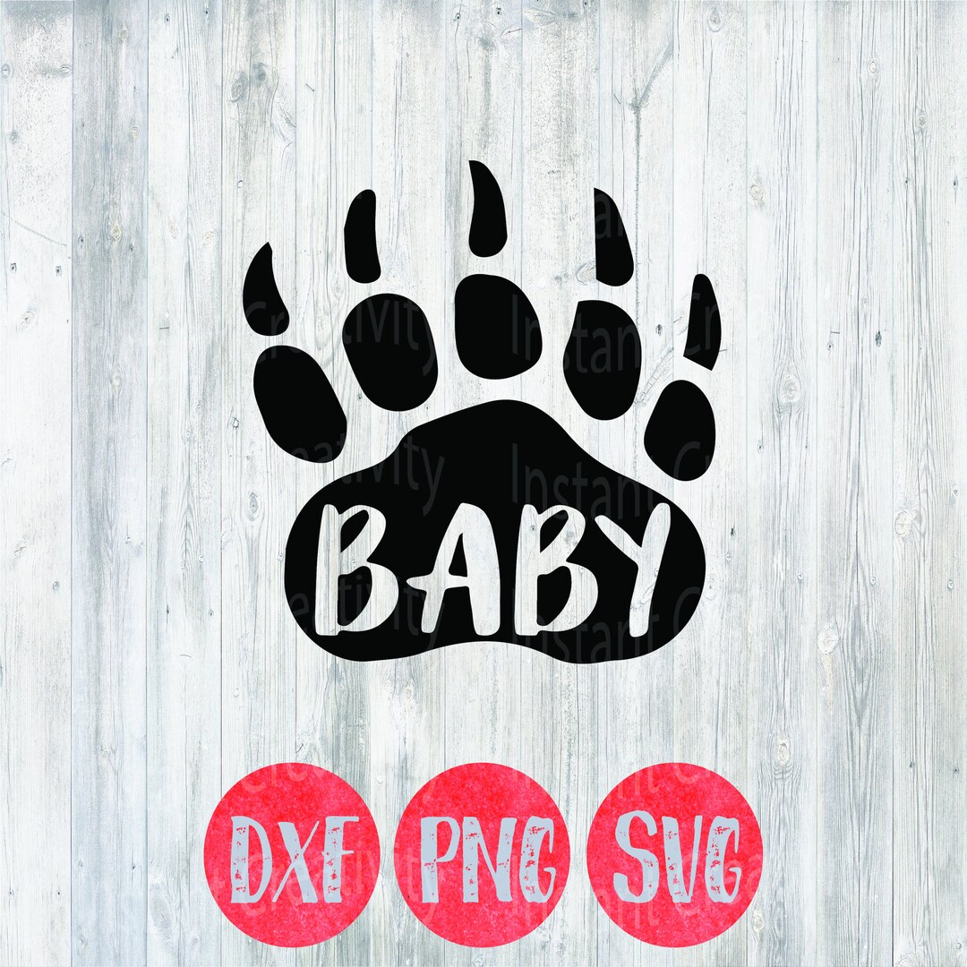 Baby Bear, Baby Svg, Children Svg, Cutting File, Digital Design, Cricut ...