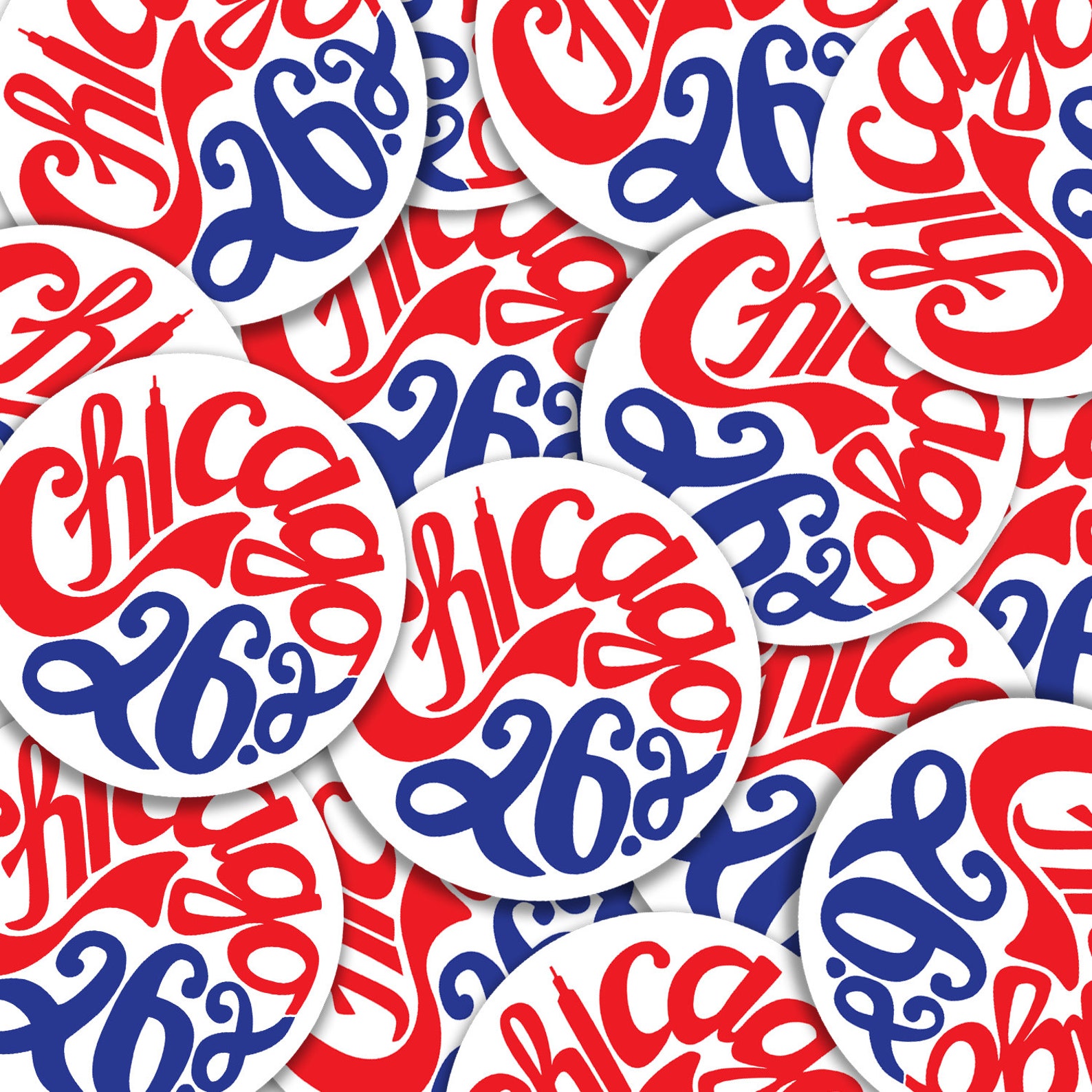 Chicago Marathon Sticker: Windy City 26.2 Race Decal - Etsy
