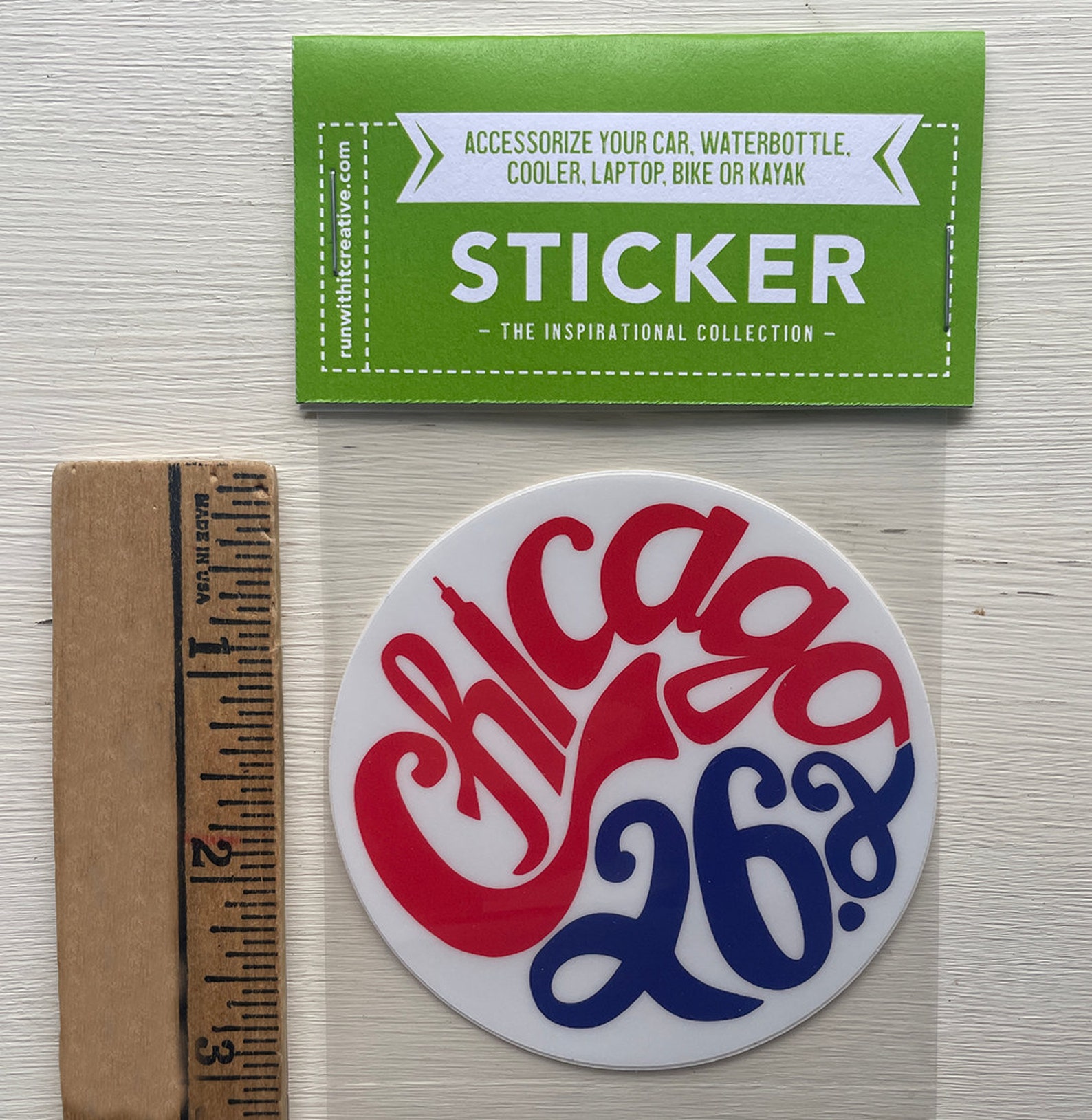 Chicago Marathon Sticker: Windy City 26.2 Race Decal - Etsy