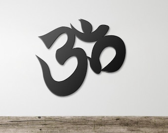 Om Metal Wall Art - Etsy