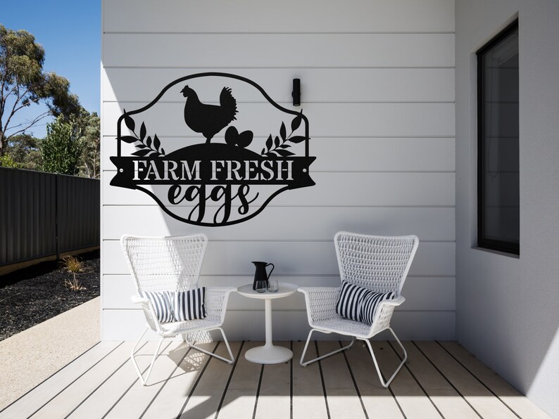 Farm Fresh Eggs Sign Chicken Sign Hen House Sign Our Little - Etsy
