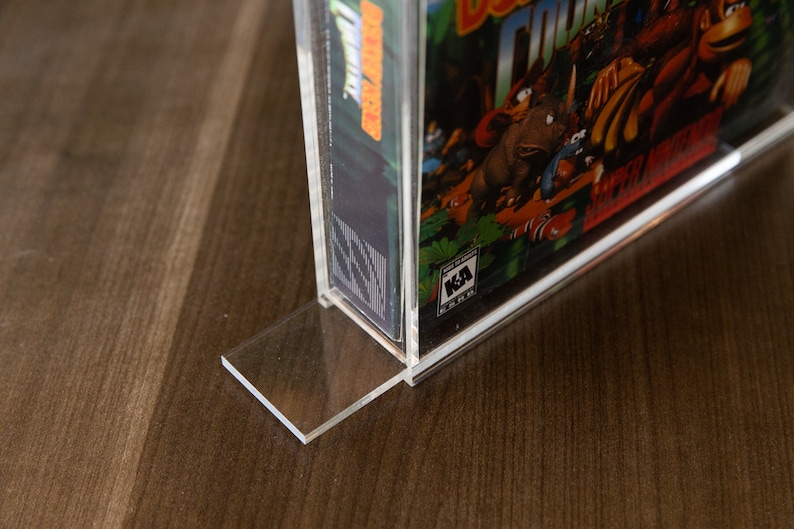 Bitlounger SNES Updated Game Box Cartvault Acrylic Super Nintendo ...