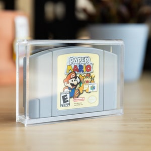 Bitlounger Nintendo 64 Game Box Cartvault Acrylic N64 Cartridge Storage ...