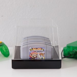 Acrylic Bitlounger S Modular Storage for Retro Video Games Cover ...