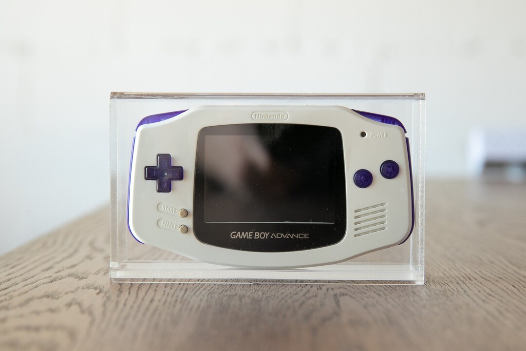Game Boy Advance System Cartvault Acrylic Gameboy Advance System ...
