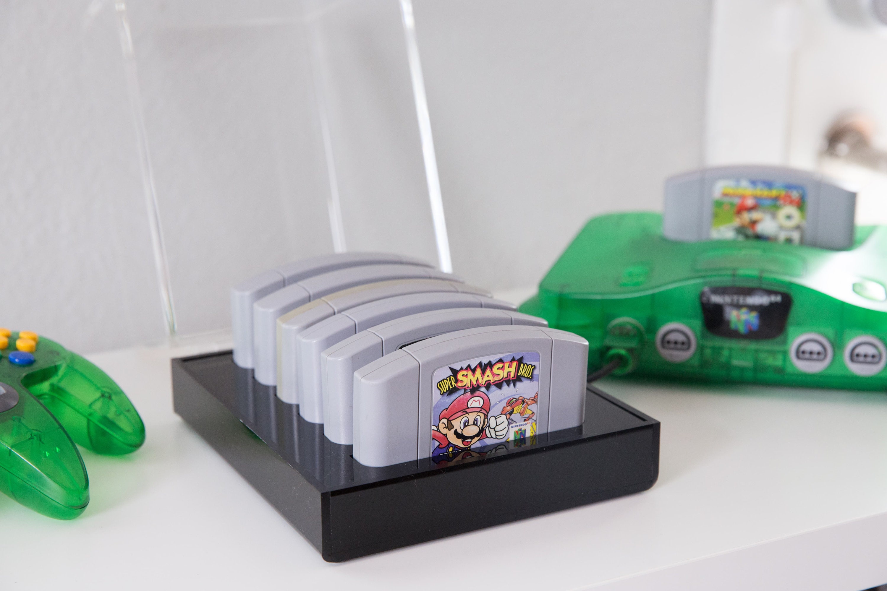 Acrylic Bitlounger S Modular Storage for Retro Video Games Cover ...