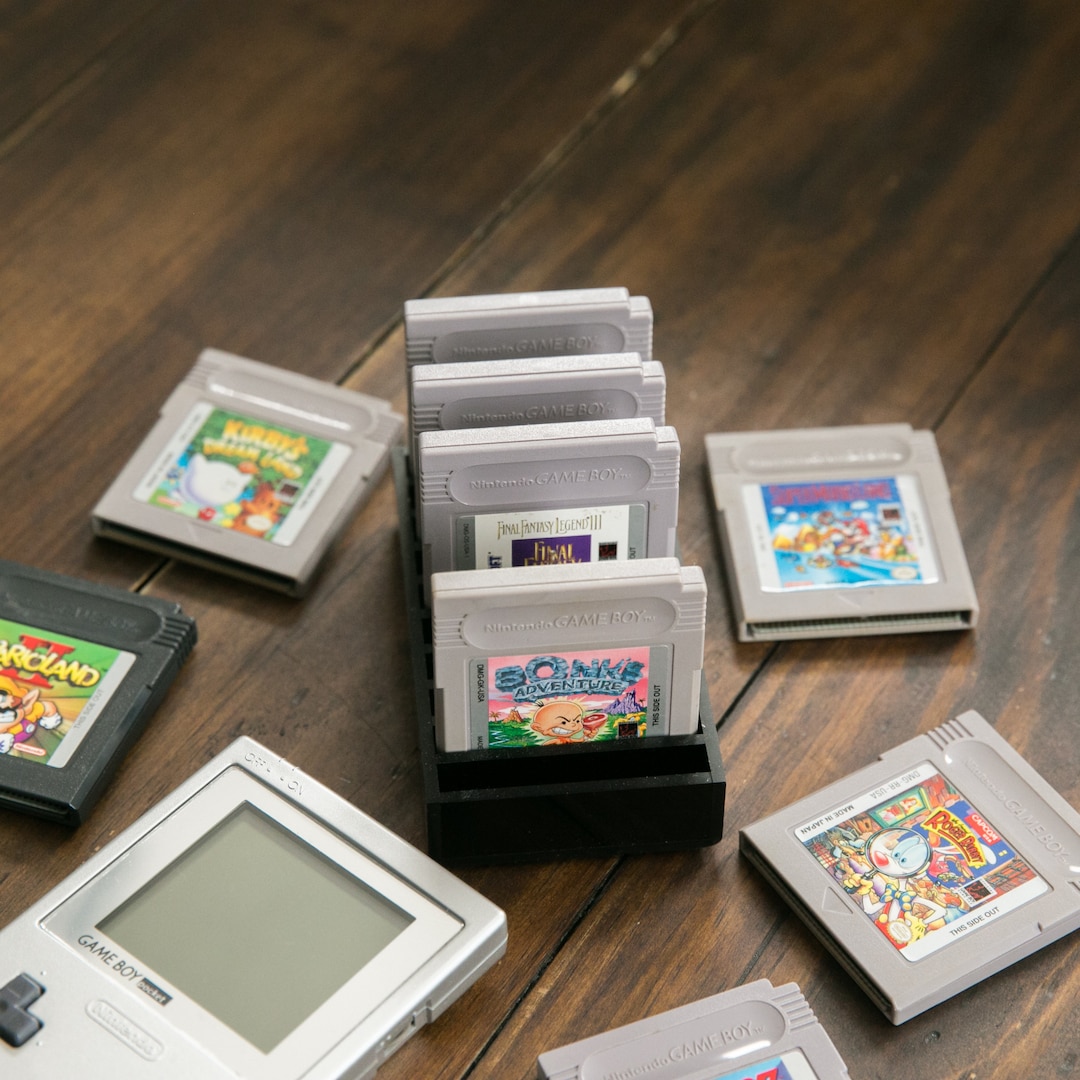 Bitlounger GBBITN Nintendo Gameboy/color/advance Storage Tray Display ...