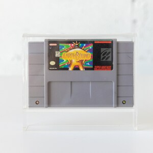 SET OF 5 Bitlounger SNES Super Nintendo Game Box Cartvault Acrylic ...