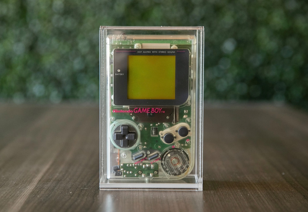 UV Resistant Original Nintendo Game Boy DMG Cartvault Acrylic Storage ...