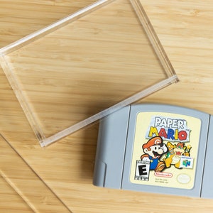Bitlounger Nintendo 64 Game Box Cartvault Acrylic N64 Cartridge Storage ...