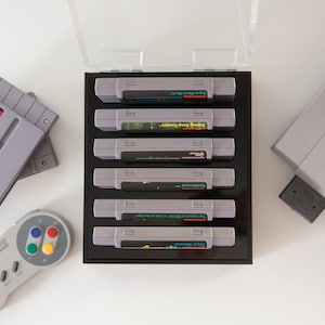 Acrylic Bitlounger S Modular Storage for Retro Video Games Cover for ...