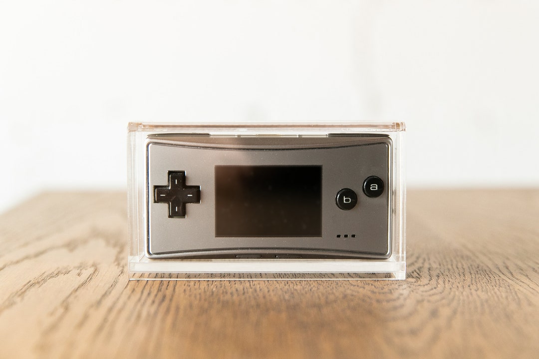 Game Boy Advance Micro Cartvault Acrylic Gameboy GBA Micro System ...