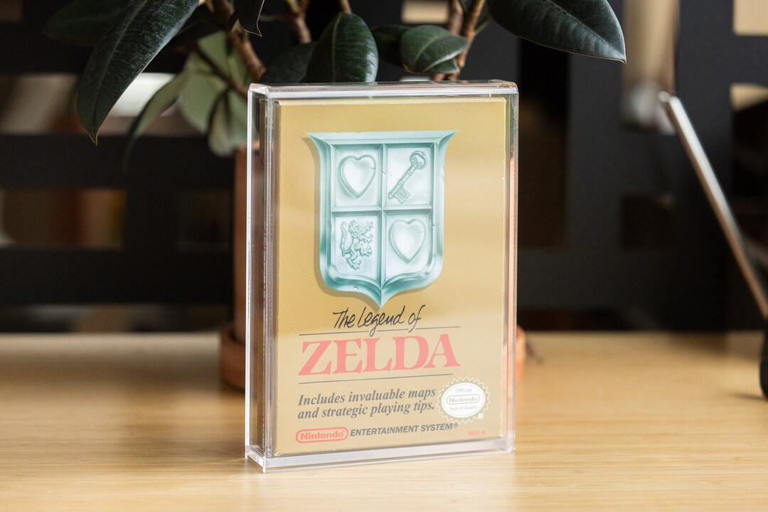 UV Resistant NES Game Box Cartvault Acrylic Nintendo Storage for Retro ...