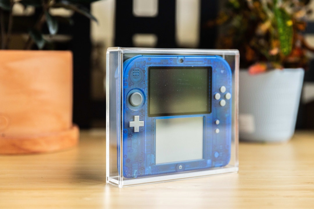 Nintendo 2DS Console System Cartvault Acrylic Display Storage for Retro ...