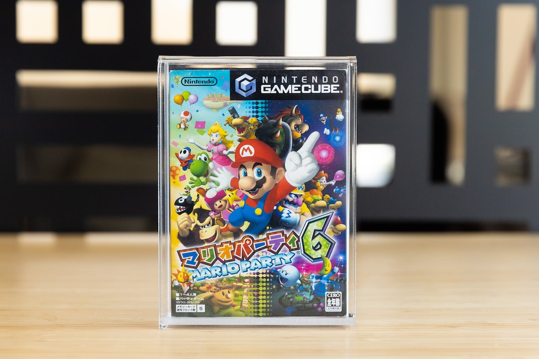 Japanese Gamecube Game Case Cartvault Acrylic Storage for Retro Video ...