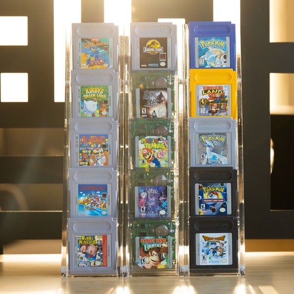 Gameboy Game Display Stand - Etsy