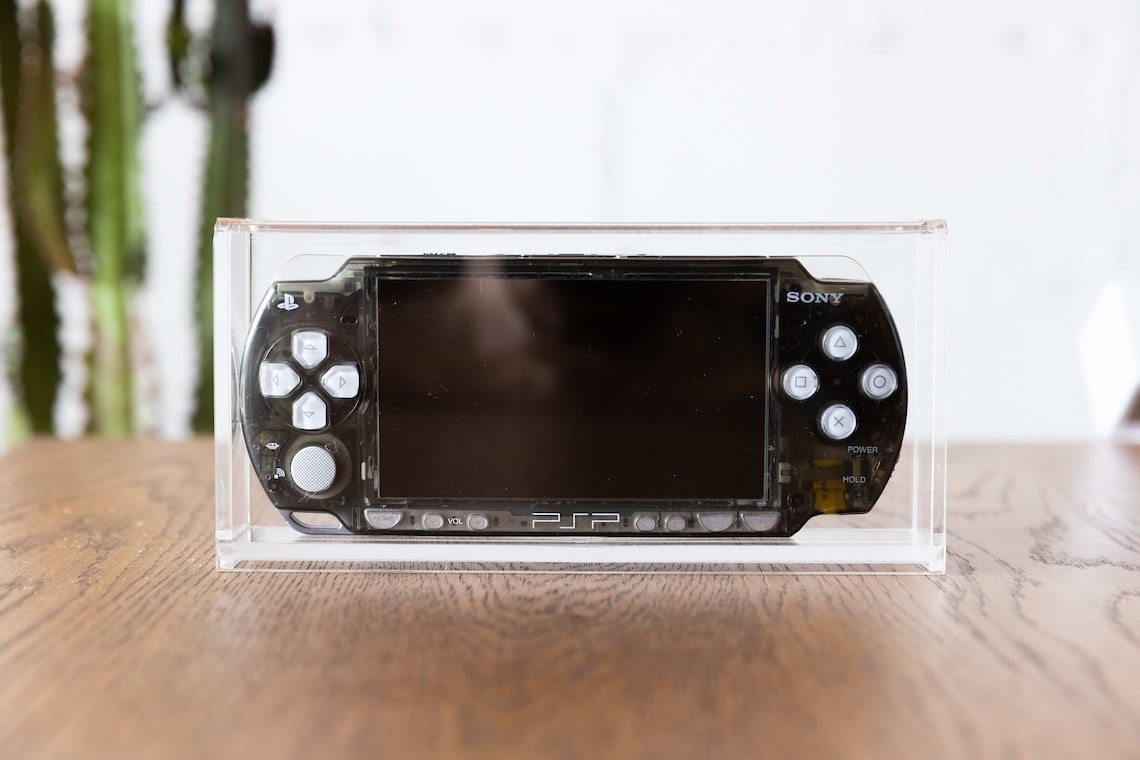 Sony PSP System Cartvault Acrylic Playstation Portable System Storage ...
