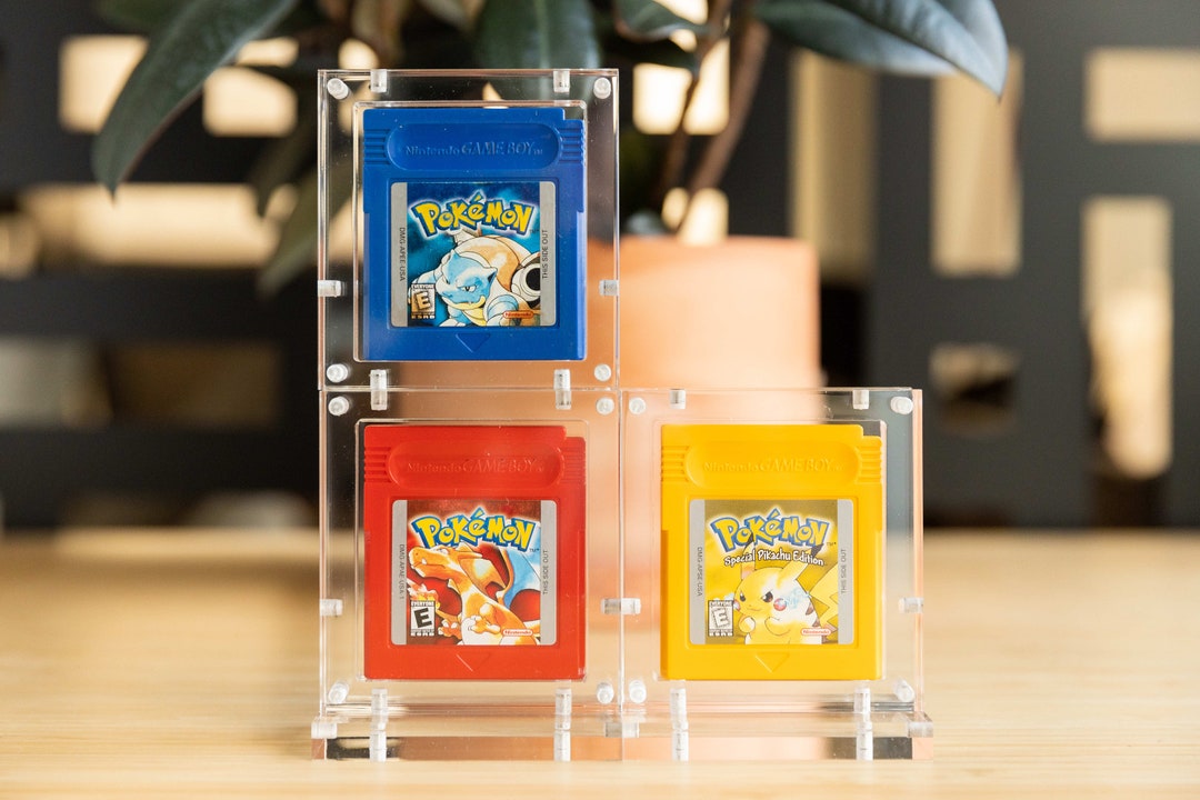 Modular Game Boy Cartridge Cartstax Nintendo Gameboy Display Case Stand ...