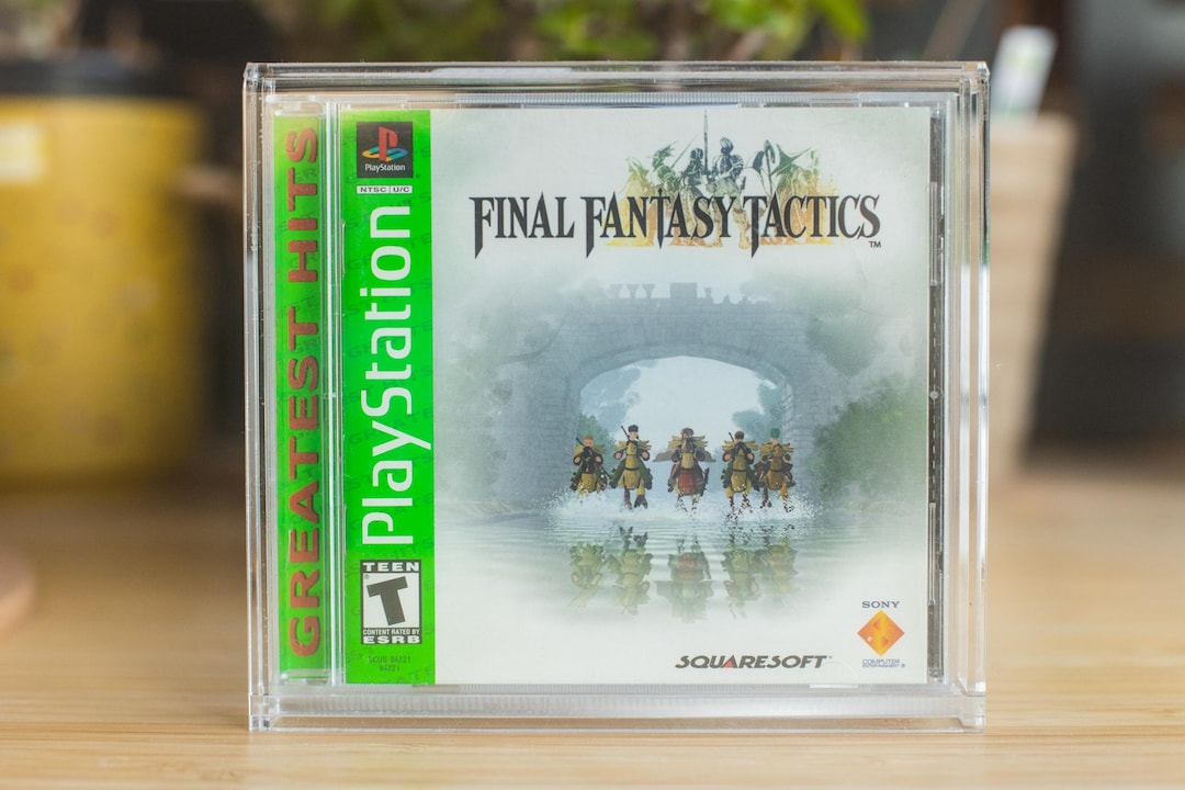 Playstation Jewel Game Case Cartvault Cartvault Acrylic Sony Storage ...