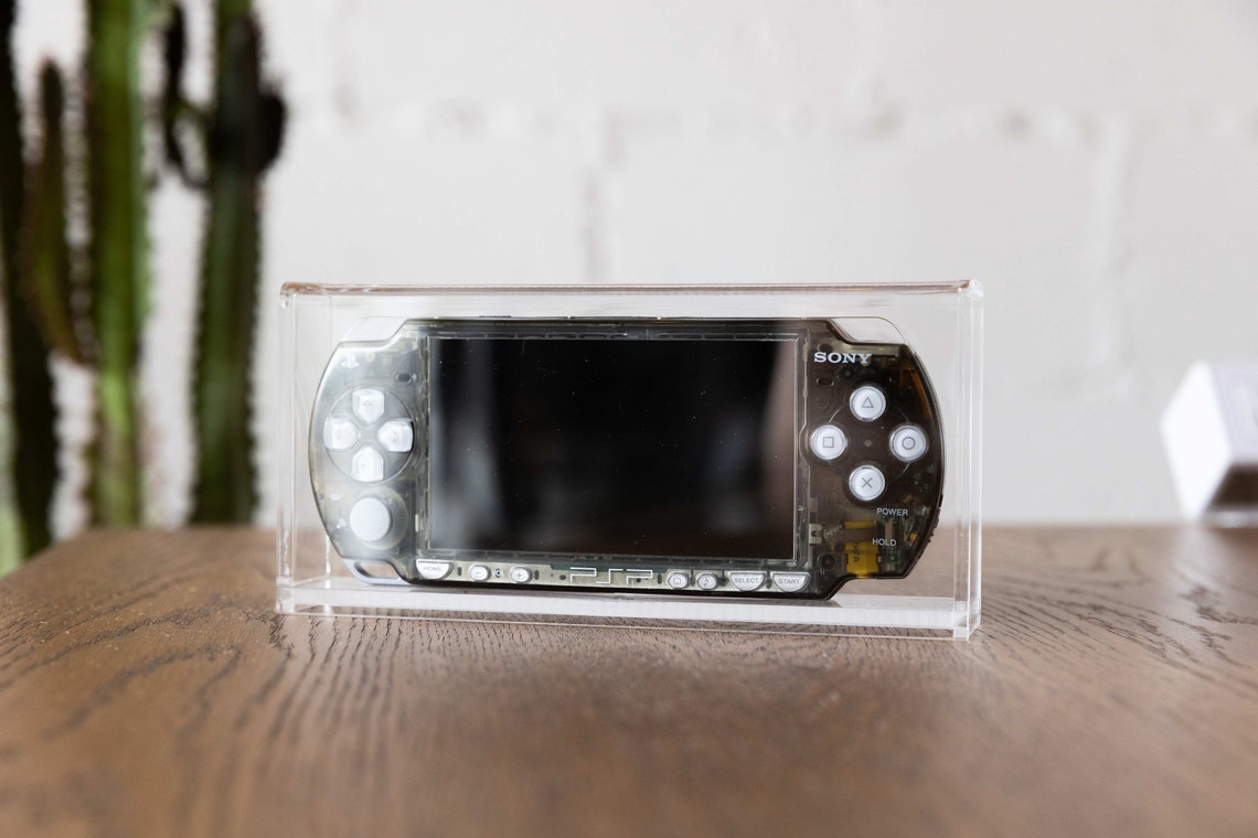 Sony PSP System Cartvault Acrylic Playstation Portable System Storage ...