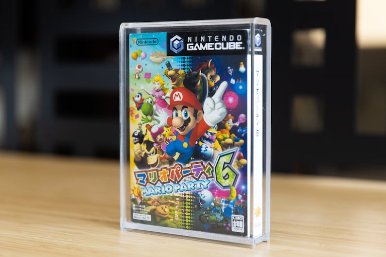 Japanese Gamecube Game Case Cartvault Acrylic Storage for Retro Video ...