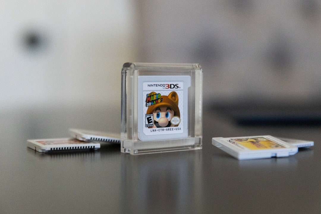 Nintendo 3DS/DS Game Cartridge Cartvault Single Game Cartridge Display ...