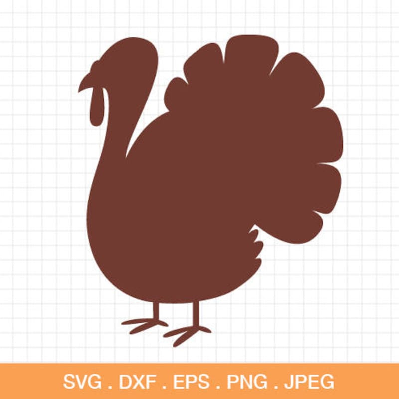 Turkey Svg - Etsy